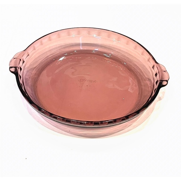 Pyrex | Kitchen | Vintage Mauve Pyrex Collectible Glass Pie Dish | Poshmark